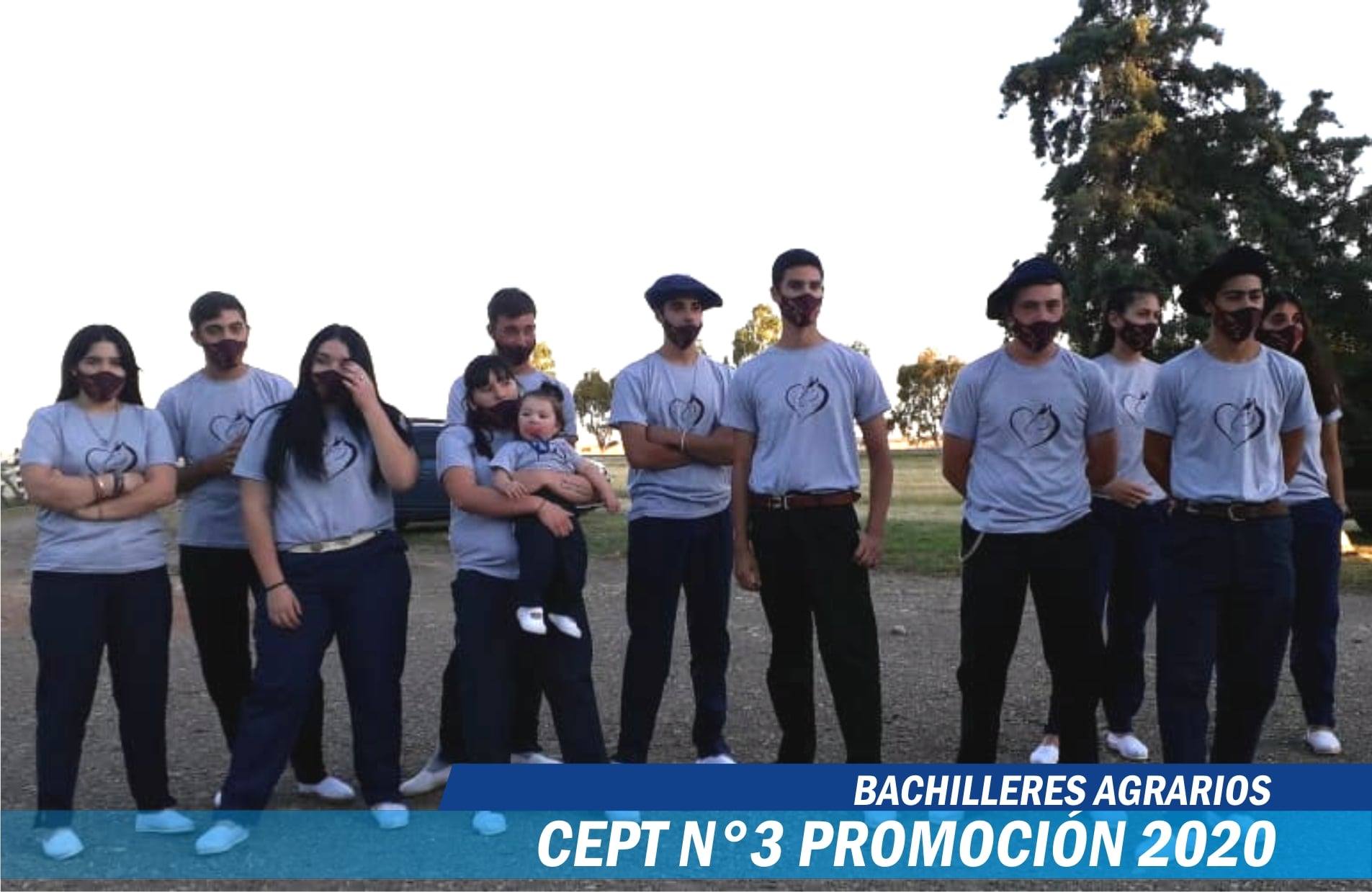 El CEPT Nº 3 DESPIDIÓ A SUS EGRESADOS 2020