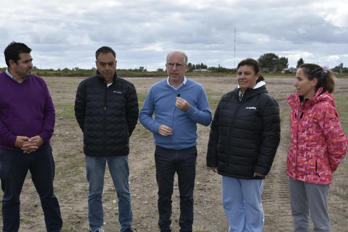“Este terreno, será destinado a la construcción de un espacio propio para el CEF”